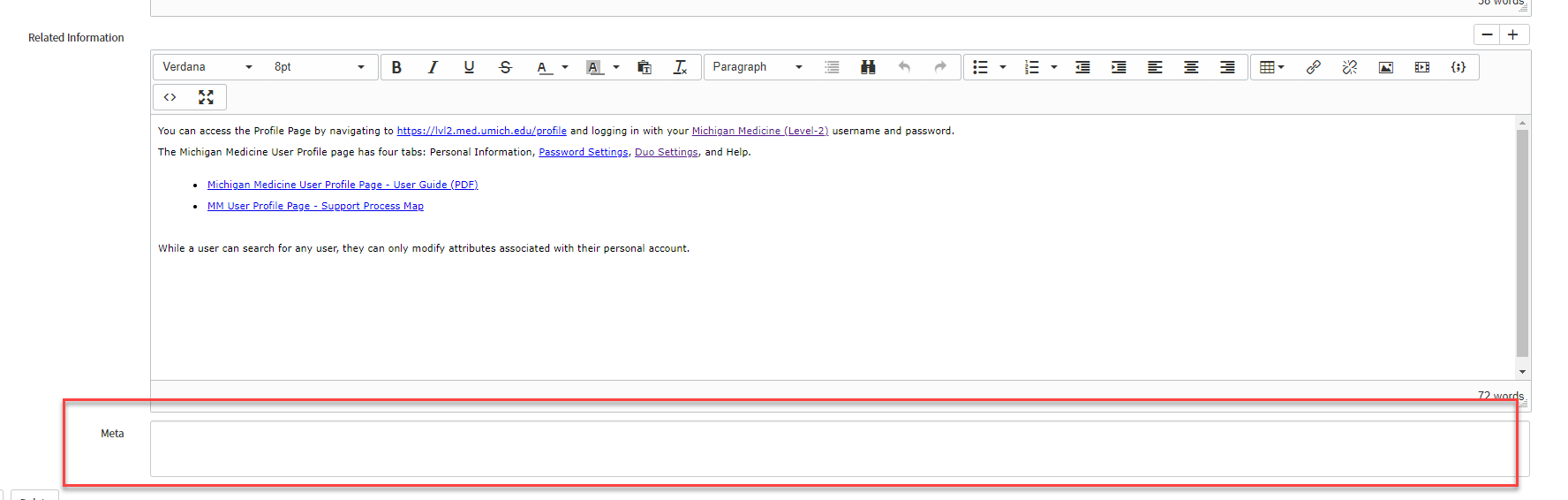- ServiceNow - Add Search Terms/Keywords to Meta Field for Knowledge Searches - Knowledge Portal
